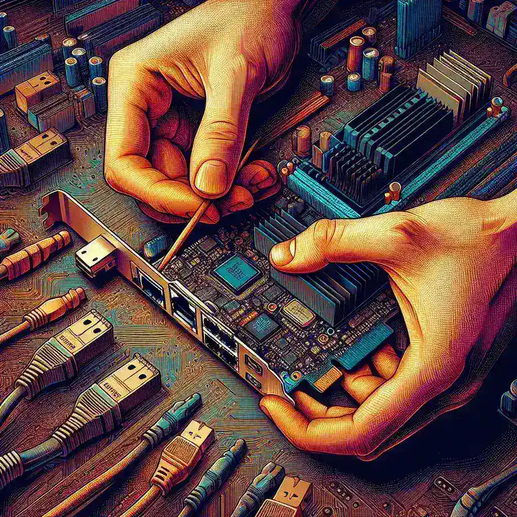 How do I install a Gigabit Ethernet adapter card? - InsiTok Hub